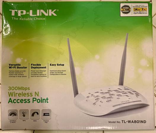 TP-Link Wireless N Access Point Internet Router 300Mbps Ethernet, WiFi ...