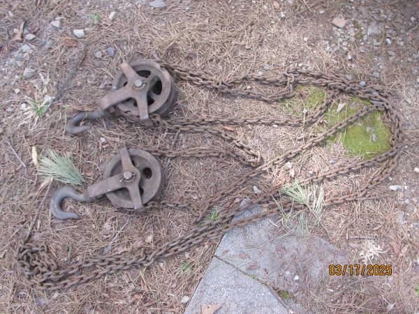 Blue Boy Block Hoist - tools - by owner - sale - craigslist