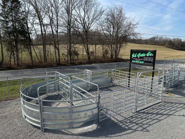 180 DEGREE SWEEP TUB HD14GA SHEETED ON SALE /BULL PANELS /HAY FEEDERS ...