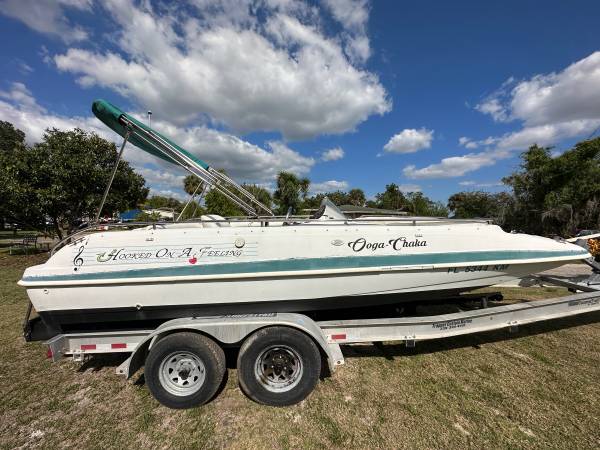 Hurricane 20 ft deck boat hull only - boats - by owner - marine sale ...