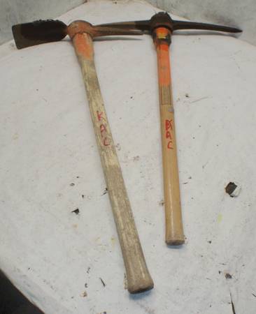 Lot Of Digging Pick Axe & Mattock - farm & garden - by owner - sale ...