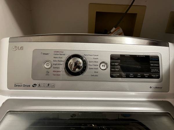 LG Inverter Direct Drive Top Load HE Washer - appliances - by owner ...