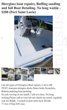 Boat repain SCAM BEWARE !!!!!!!!!’nnn - boats - by owner - marine sale ...