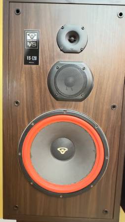 Cerwin Vega VS-120 speakers - electronics - by owner - sale - craigslist