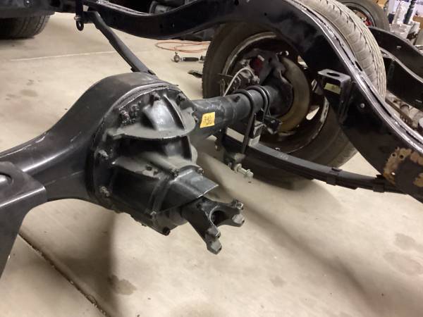 Ford 9” Posi Rear End with Disc Brakes 59” wide - auto parts - by owner ...