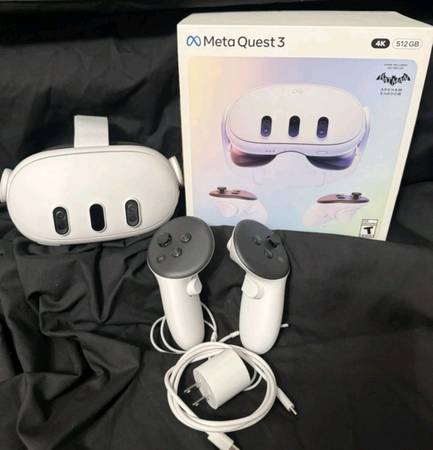 Meta quest 3 512gb w/ original box - clothing & accessories - by owner ...