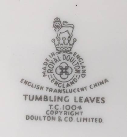 Royal Doulton Tumbling Leaves Coaster - household items - by dealer ...