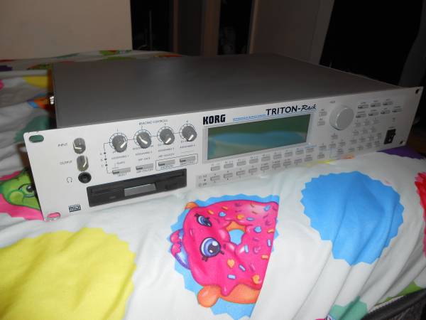 Korg Triton Rack FACTORY NEW! - musical instruments - by owner - sale ...