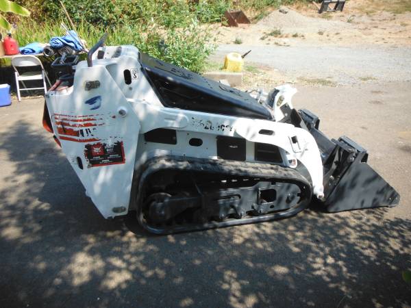 Bobcat MT52 walk behind skidsteer loader + forks - heavy equipment - by ...