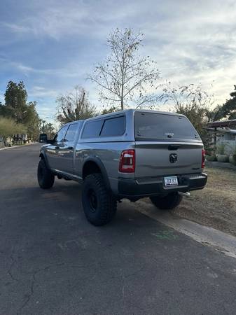 Leer 100XR truck topper camper shell and BedRug 2019+ Ram - auto parts ...