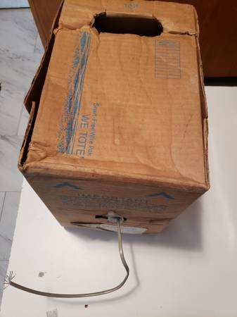 NEW! NETWORK communications cable, about 900 plus feet - computer parts ...