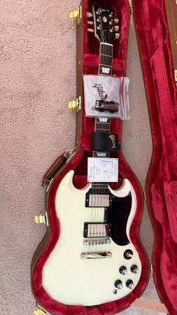 2024 Gibson SG '61 Reissue Classic White - musical instruments - by ...