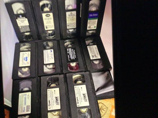 Bootleg Copies almost 200 movies VHS TAPE COLLECTION !! - cds / dvds ...