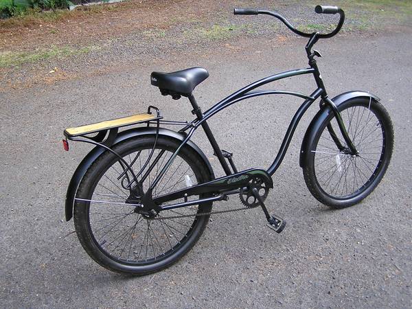 Electra 26" Cruiser Bike with Rear Rack, Front & Rear Fenders ...