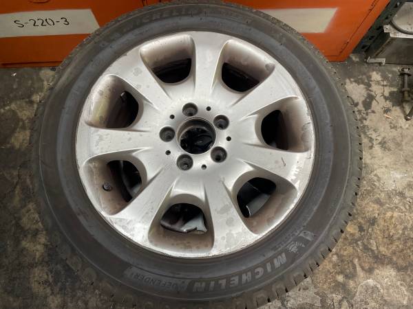 Mercedes Benz OEM 16 inch wheels C-Class w203 C230 C240 C280 w tires ...