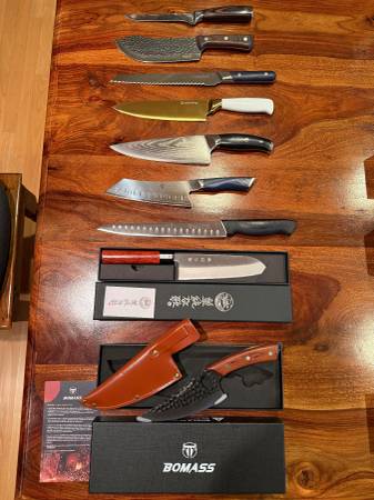 KITCHEN KNIVES. ALL NEW! WIDE ASSORTMENT. See ad for specific prices ...