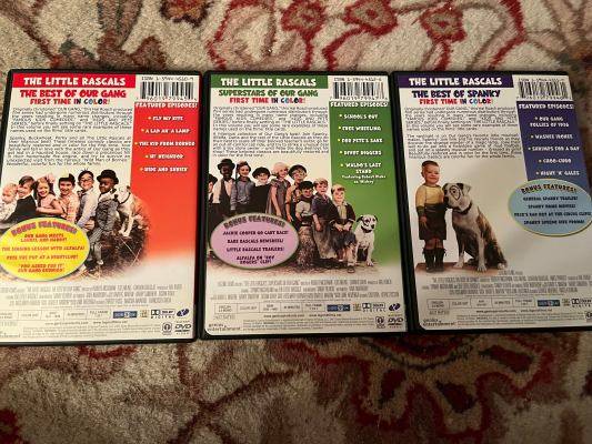 THE LITTLE RASCALS-in color (dvds) - cds / dvds / vhs - by owner ...