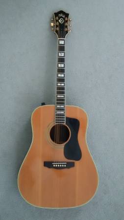 Guild D55E Acoustic Guitar - musical instruments - by owner - sale ...