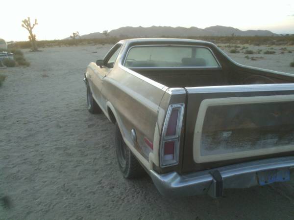 74 Ford Ranchero parts car W/ title no back fees - auto parts - by ...