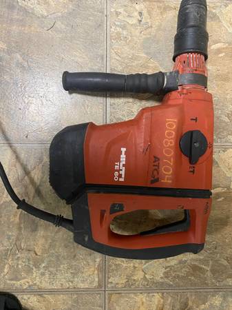 Hilti TE 60-ATC/AVR Rotary Hammer obo - tools - by owner - sale ...