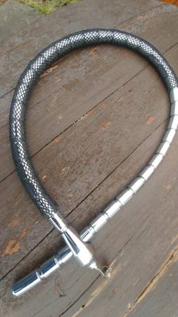 COBRA LINK Steel Cable Encased Knuckle LOCK 5' - motorcycle parts - by ...