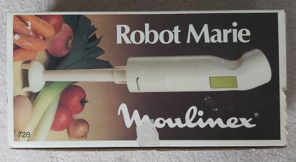 Moulinex Robot Marie Hand Held Immersion Blender/Mixer (Model 730 ...