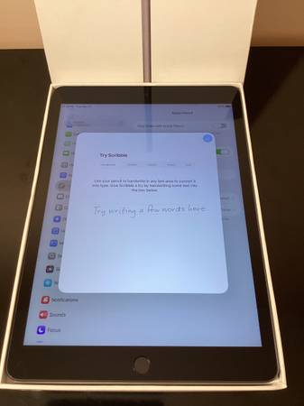 10.2” Apple iPad 9 256 GB Wi-Fi + Cellular-Unlocked + Apple Stylus Pen ...