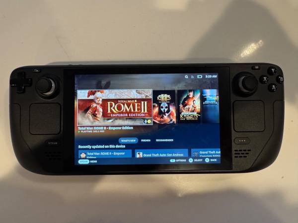 Valve Steam Deck 512GB LCD + Case + Official Dock - video gaming - by ...