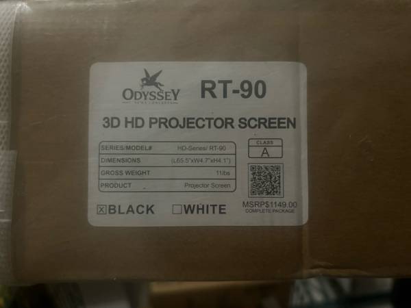 Projector screen - electronics - by owner - sale - craigslist
