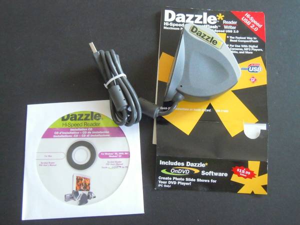 Dazzle Hi-Speed Compact Flash Reader/Writer - electronics - by owner ...