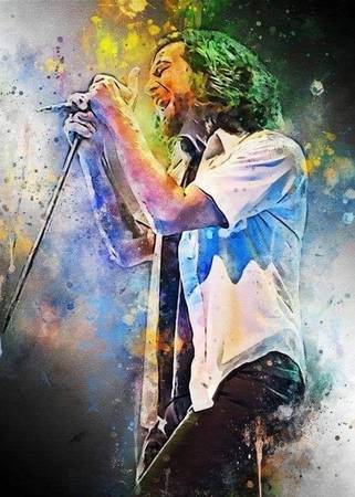 Eddie Vedder Pearl Jam Wall Art ! - collectibles - by owner - sale ...