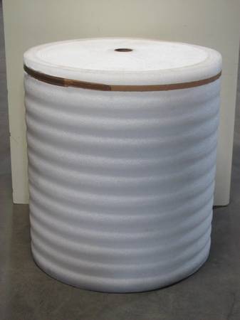 NEW: TWO 36" wide rolls of 1/8" Astro-Foam PE FOAM cushioning ...