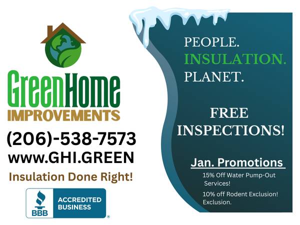 🟢🟢🟢 ATTIC & CRAWL SPACE INSULATION SERVICES🟢🟢🟢 206x538x7573 - skilled ...