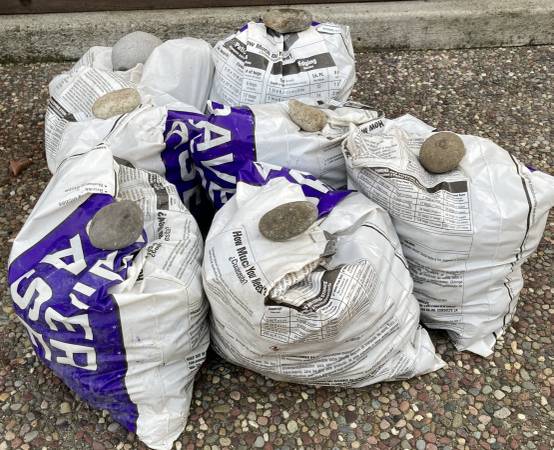 River Rock Small & Medium Sizes - farm & garden - by owner - sale ...