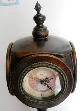 VINTAGE CLOCKS-4 ON PEDESTAL STAND - collectibles - by owner - sale ...