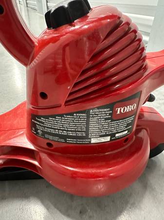 Toro Ultra Blower Vac Leaf Blower - farm & garden - by owner - sale ...