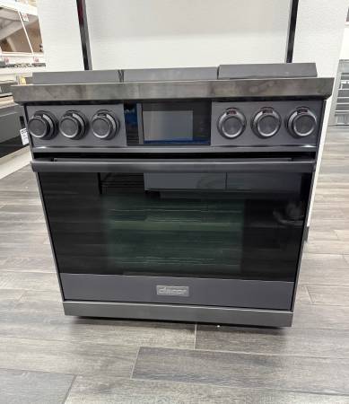 Dacor Contemporary 36" Graphite Stainless Steel Natural Gas Range ...