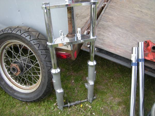 HD wide glide dual disc forks - motorcycle parts - by owner - vehicle ...