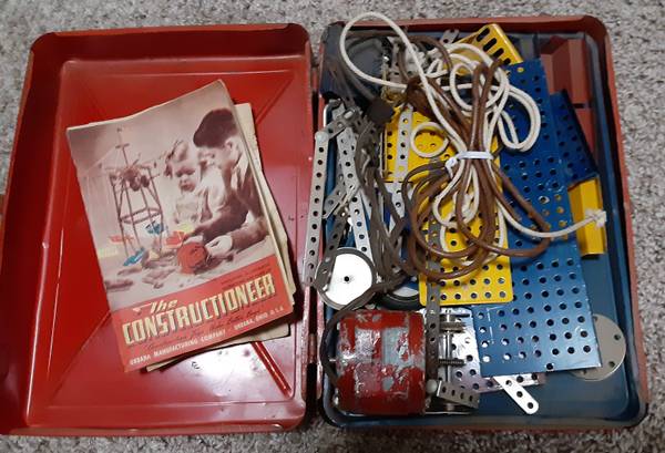 Constructioneer Metal Building Set with Metal Case - toys & games - by ...