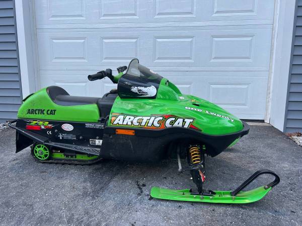 2002 Arctic Cat ZR120 ZR 120 Mini Z kids youth snowmobile Will Trade ...